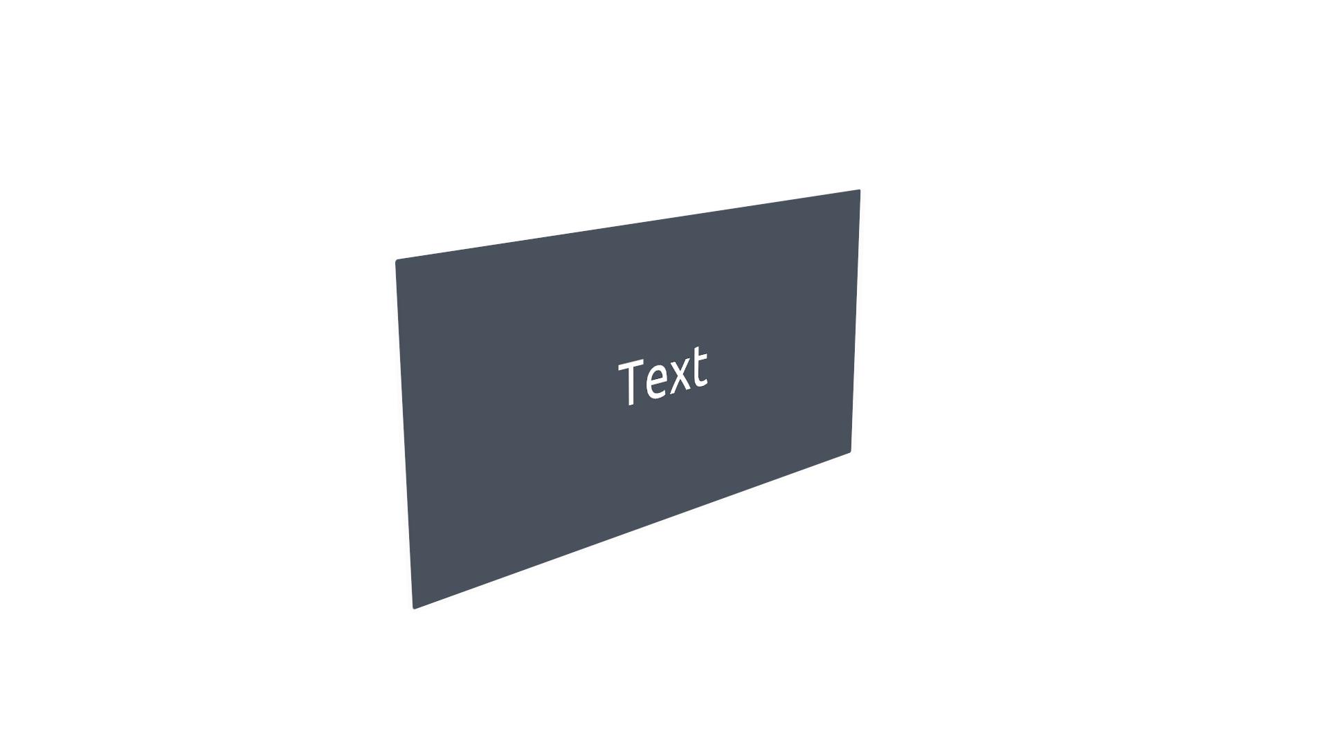 UI text panel – Varwin